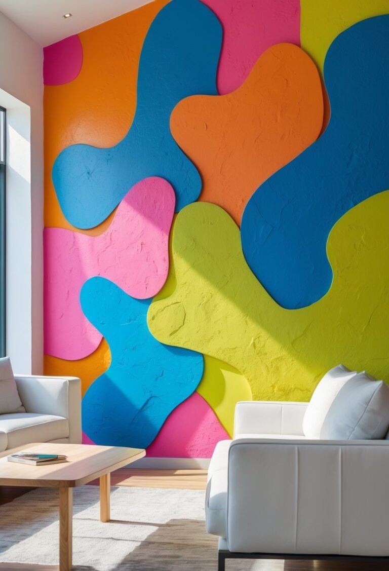 20 Funky Wall Paint Ideas For Bold Modern Interior Style - ComfortlyDecor