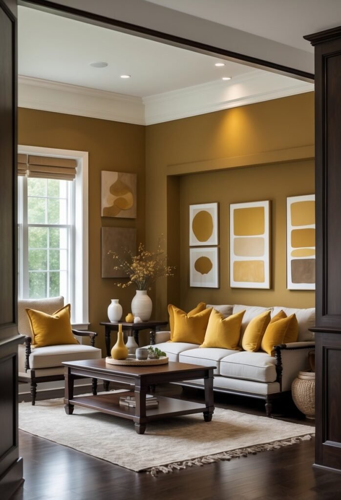 15 Paint Colors that Go with Dark Wood for Stylish Homes - ComfortlyDecor