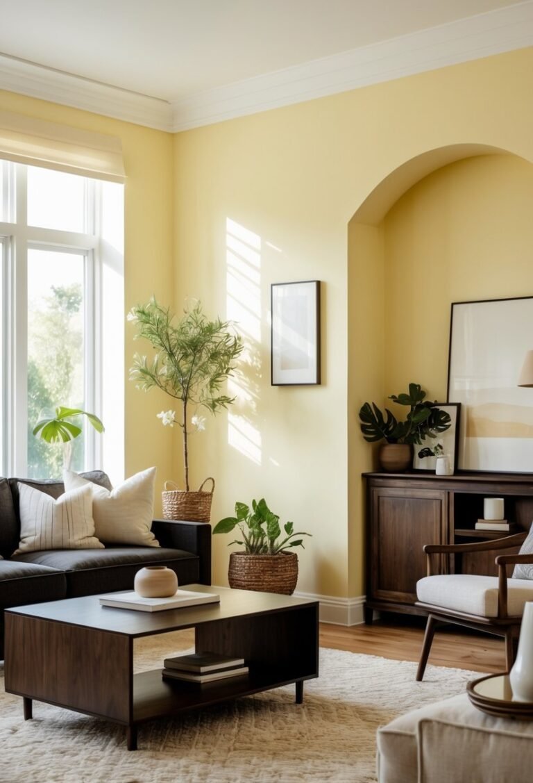 15 Paint Colors that Go with Dark Wood for Stylish Homes - ComfortlyDecor